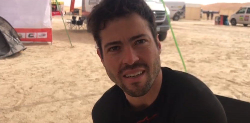 Franco Caimi tras su accidente en el Dakar 2023: "El mayor susto que he ...