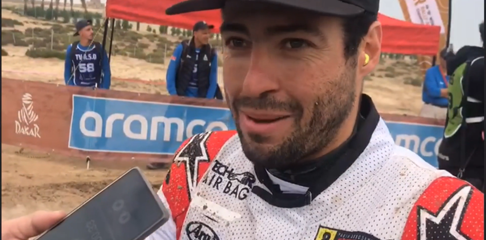 VIDEO: Franco Caimi tras culminar el Dakar: "Un mes antes del comienzo ...
