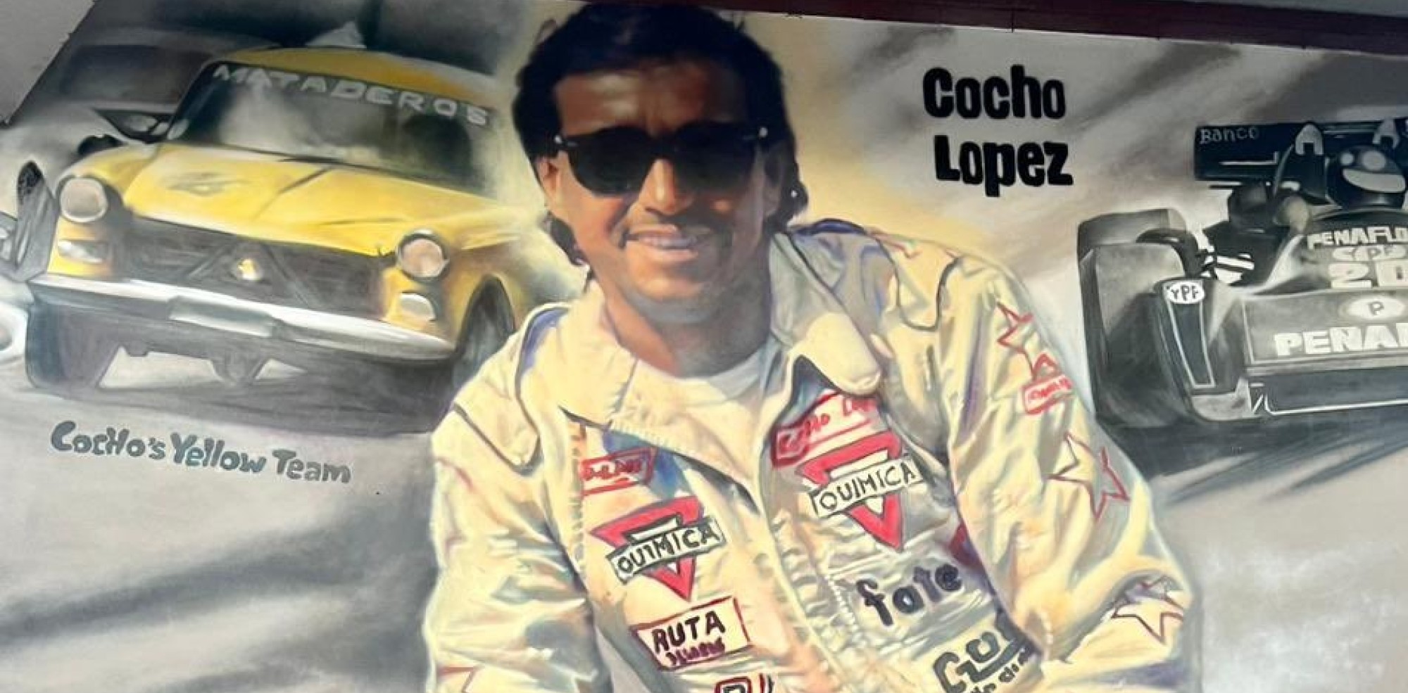 Se presenta oficialmente el mural de "Cocho" López | Carburando