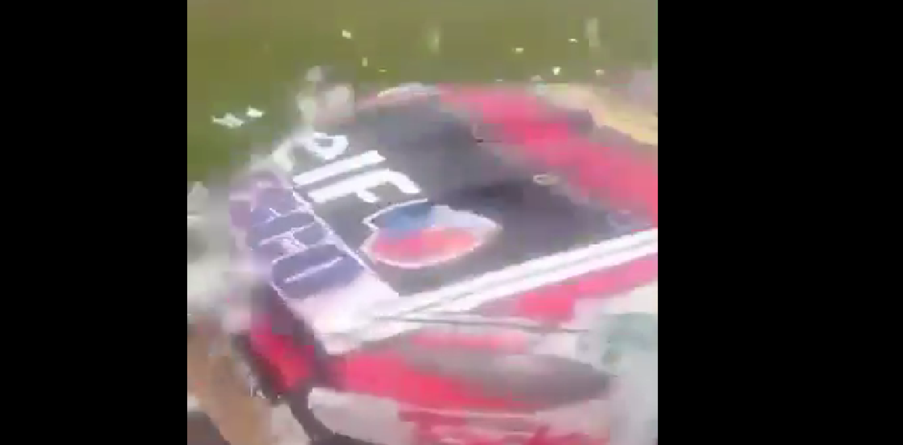 TC: el inédito video del momento que le tiraron los papeles a Werner en ...