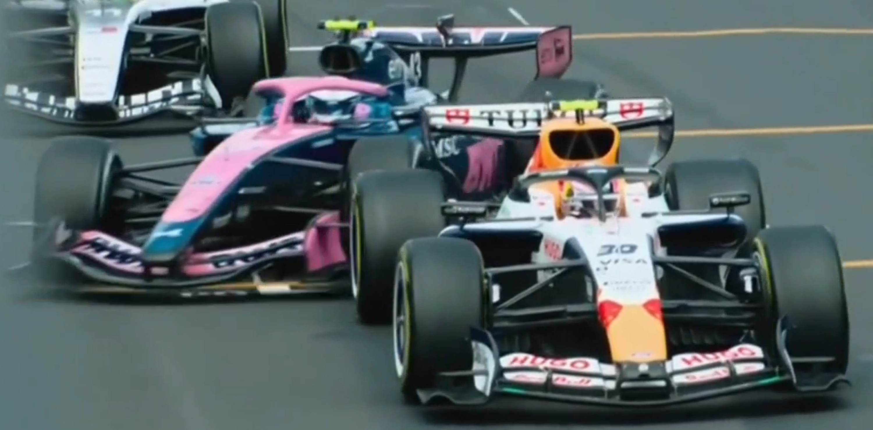 VIDEO: F1: ¡Lo que la transmisión no mostró! Espectacular imagen de la ...